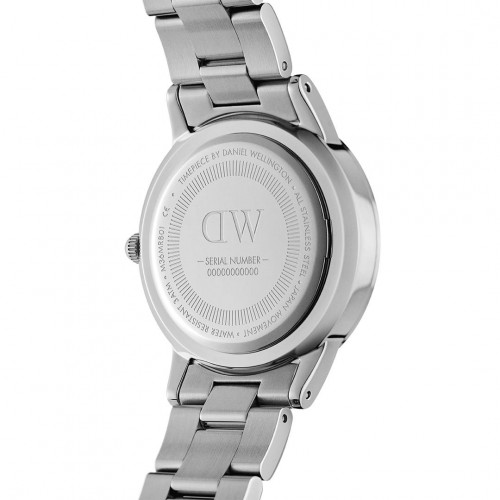 Daniel Wellington Iconic Link White Silver - Helen Kirchhofer