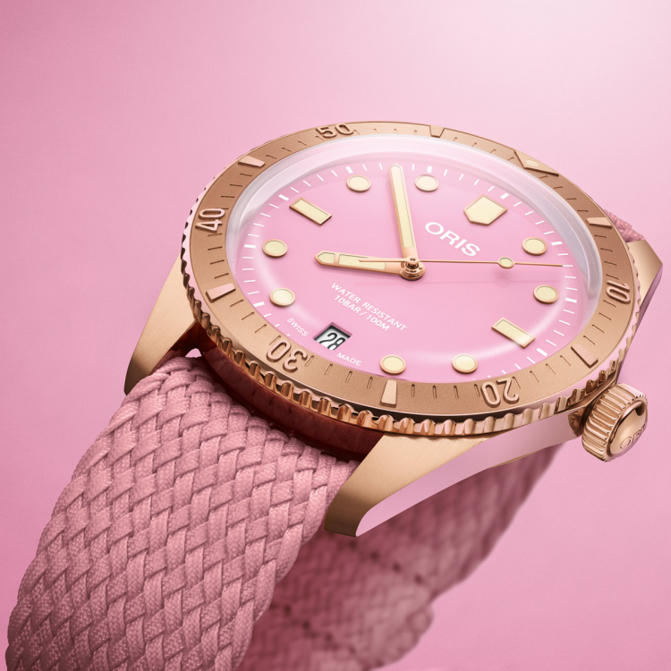 Oris Divers Sixty-Five Cotton Candy - 01 733 7771 3158-07 3 19 04BR ...