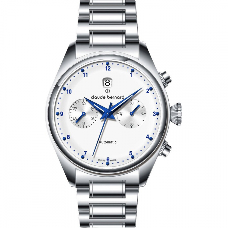 Claude Bernard Proud Heritage Automatic Chronograph - 08006 3M BIBU ...