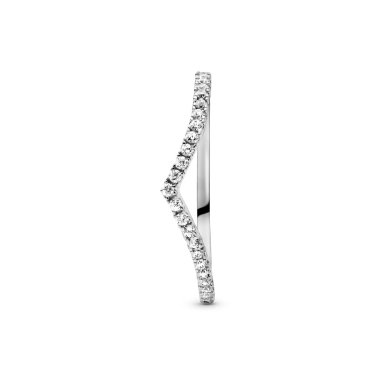 Pandora Funkelnder Wishbone Ring - 196316CZ - Helen Kirchhofer