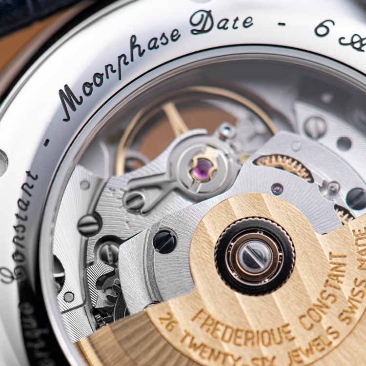 Frederique Constant Classics Heart Beat Moonphase Date - FC-335MCNW4P26 ...