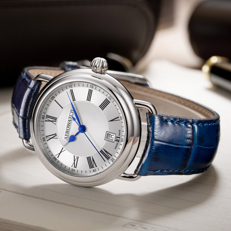 Aerowatch 1942 Gent Quartz - A 42900 AA26 - Helen Kirchhofer