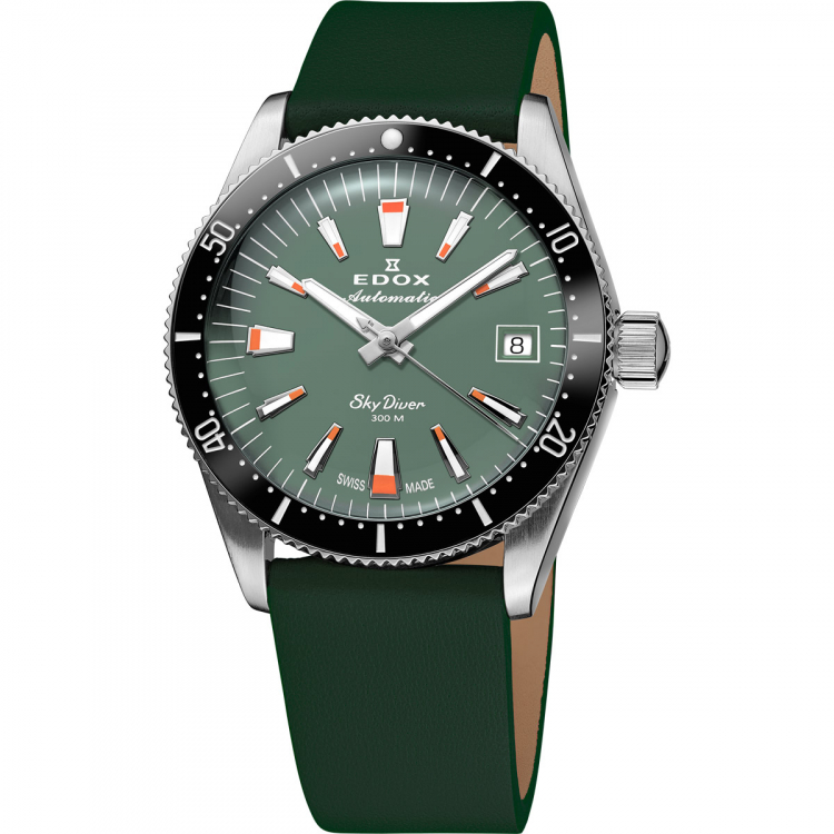 Edox SkyDiver 38 Date Automatic Limited Edition - 80131 3NC VI - Helen ...