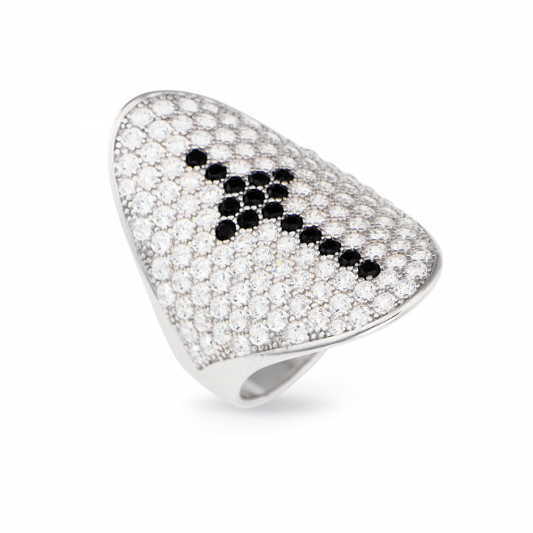 Amen Cross Ring - AOCRNB - Helen Kirchhofer