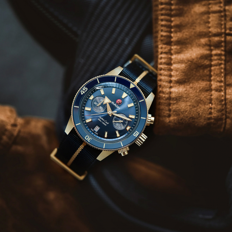 Rado Captain Cook Automatic Chronograph - R32146208 - Helen Kirchhofer