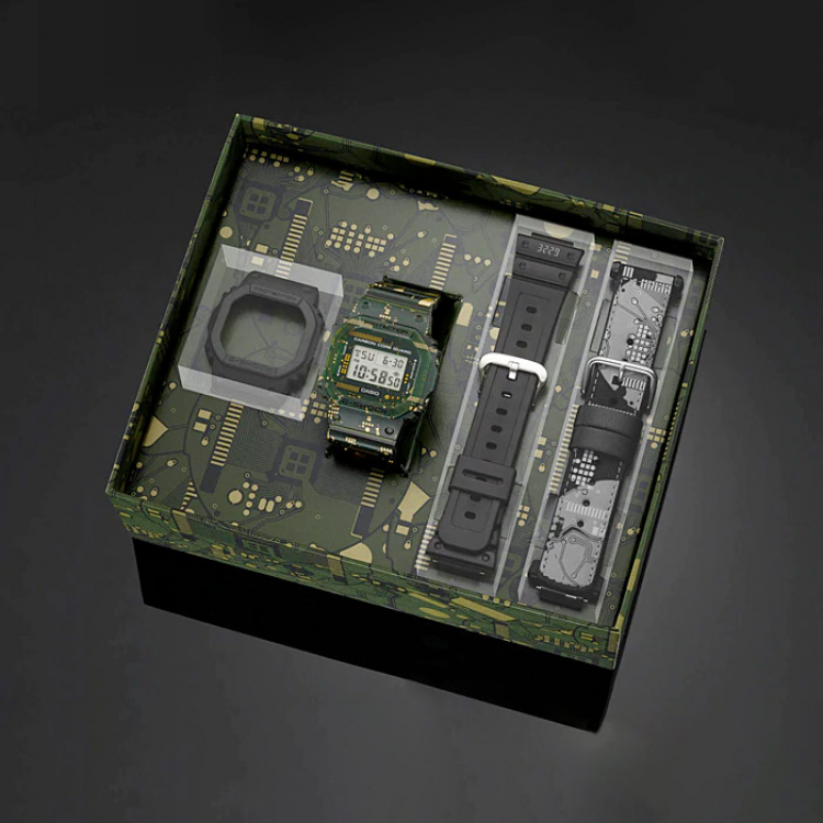Casio G-Shock Circuit Board Camo Limited Edition - DWE-5600CC-3ER ...