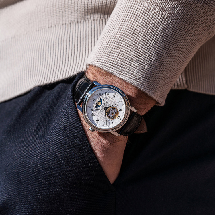 Frederique Constant Classics Heart Beat Moonphase Date - FC-335MC4P6 ...