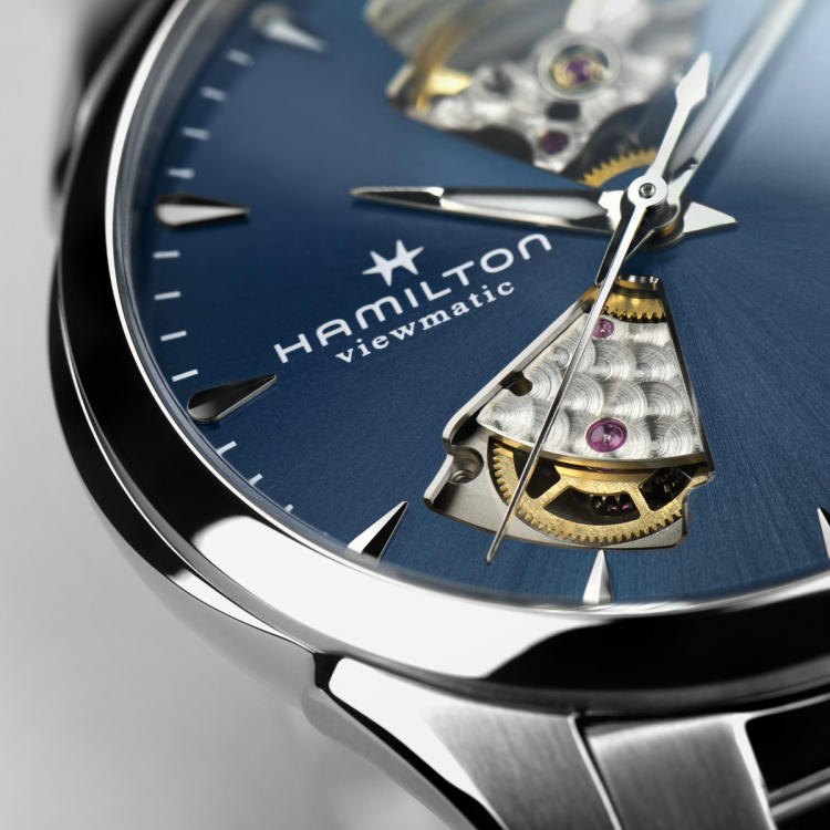 Hamilton Jazzmaster Open Heart Lady Auto - H32215141 - Helen Kirchhofer