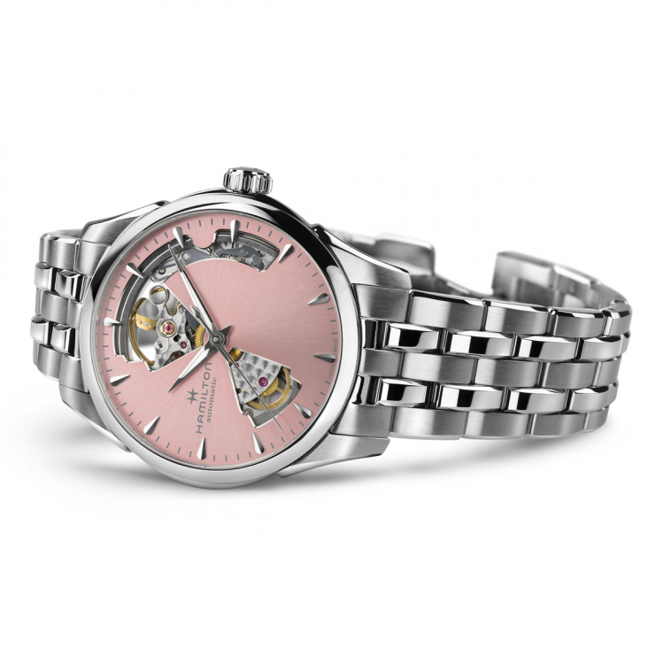 Hamilton Jazzmaster Open Heart Lady Auto - H32215170 - Helen Kirchhofer