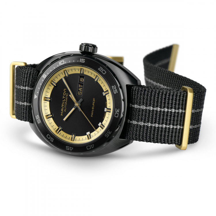 Hamilton American Classic Pan Europ Day Date Auto - H35425730 - Helen ...