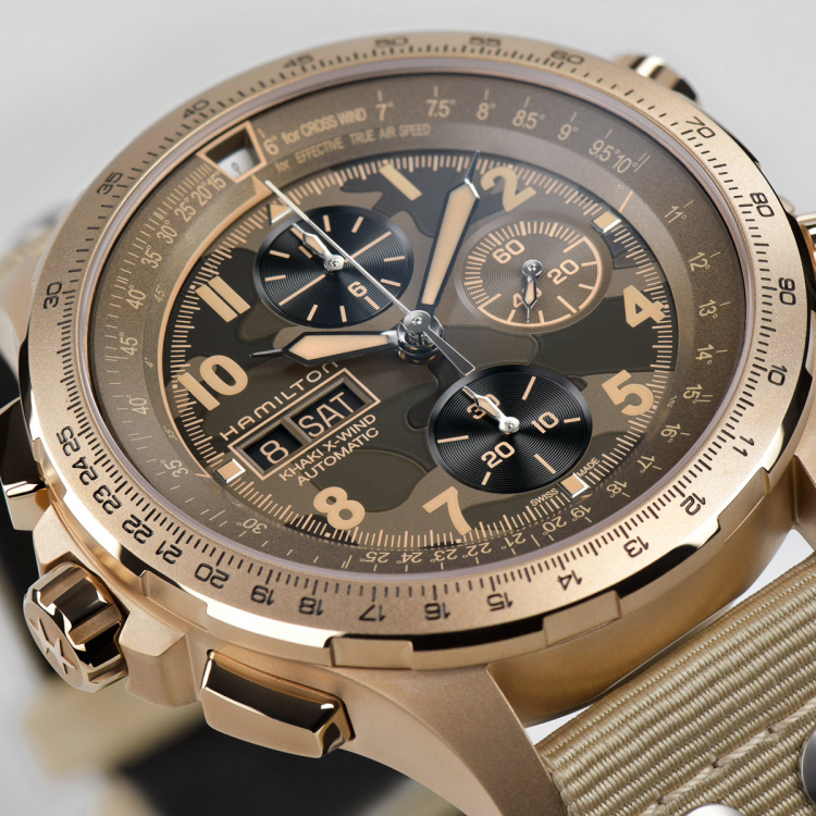 Hamilton Khaki Aviation X-Wind Day Date Auto Chrono - H77916920 - Helen ...