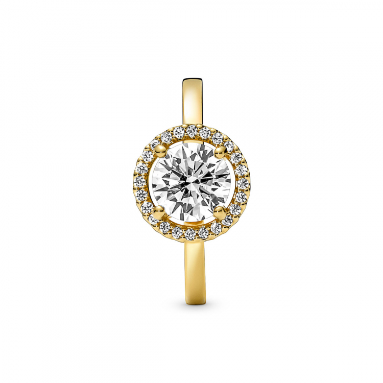 Pandora Funkelnder Runder Strahlenkranz Ring - 161234C01 - Helen Kirchhofer