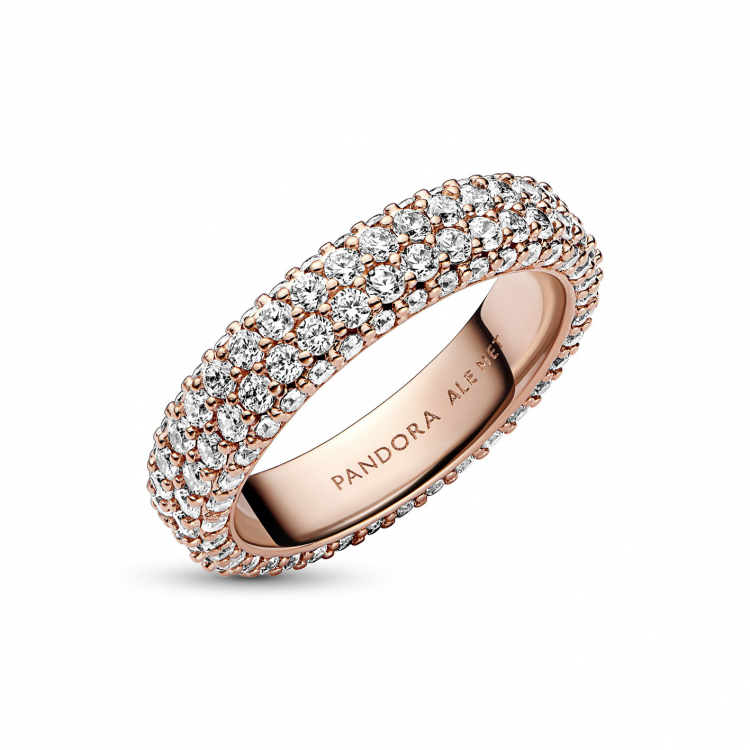 Pandora Timeless Doppelreihiger Pavé Ring - 182629C01 - Helen Kirchhofer