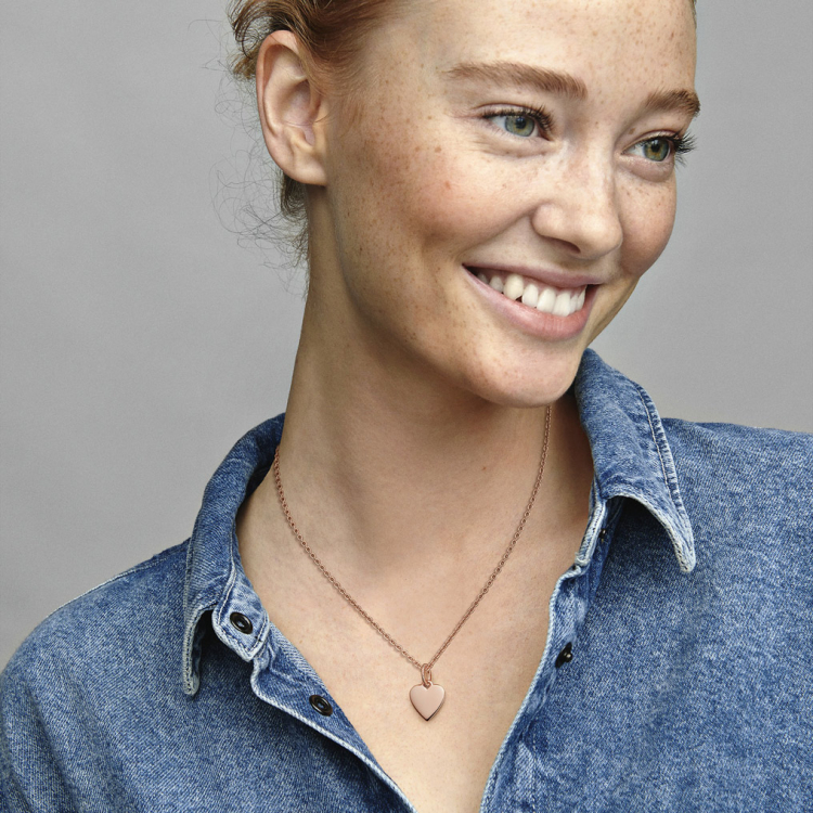 Pandora Gravierbarer Herz Anhänger - 388914C00 - Helen Kirchhofer