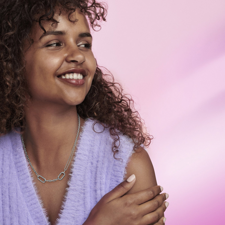 Pandora ME Doppel Link Gliederhalskette - 392303C00-45 - Helen Kirchhofer