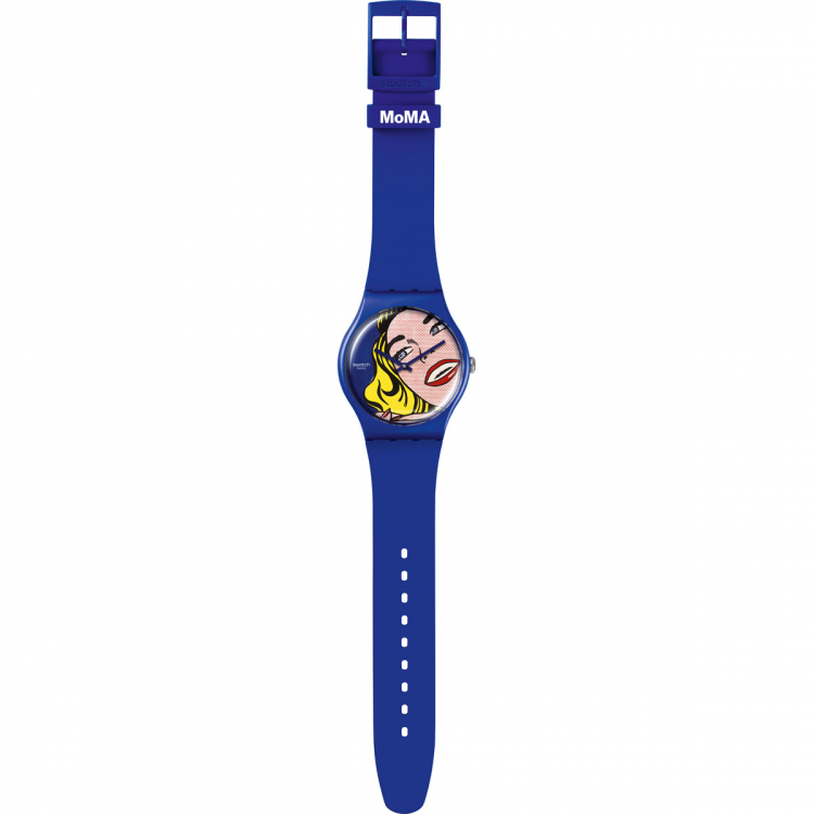 Swatch Girl by Roy Lichtenstein - SUOZ352 - Helen Kirchhofer
