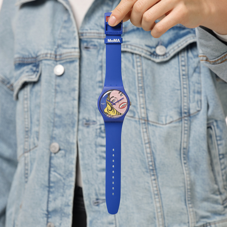 Swatch Girl by Roy Lichtenstein - SUOZ352 - Helen Kirchhofer