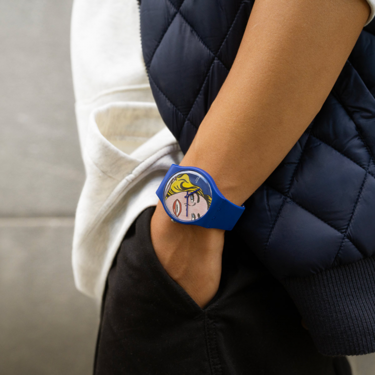 Swatch Girl by Roy Lichtenstein - SUOZ352 - Helen Kirchhofer