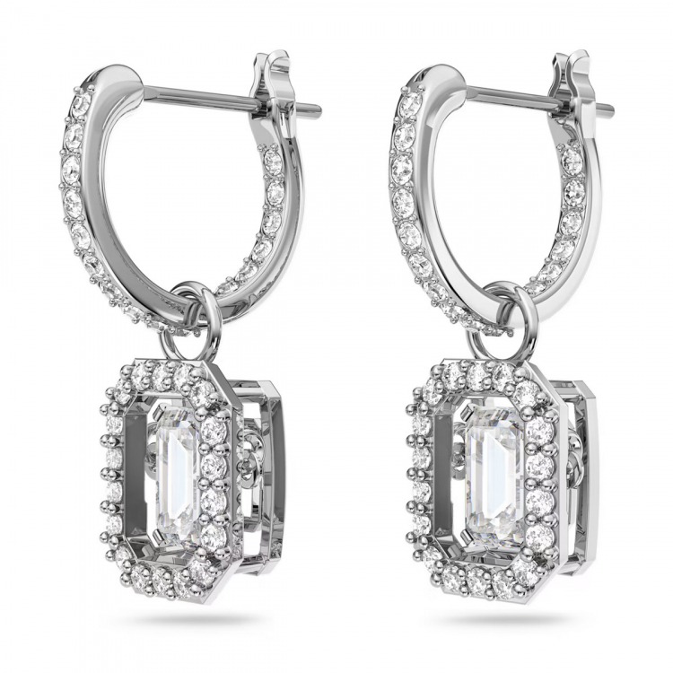 Swarovski Millenia Drop Ohrhänger Oktagon Schliff Weiss - 5638495 ...