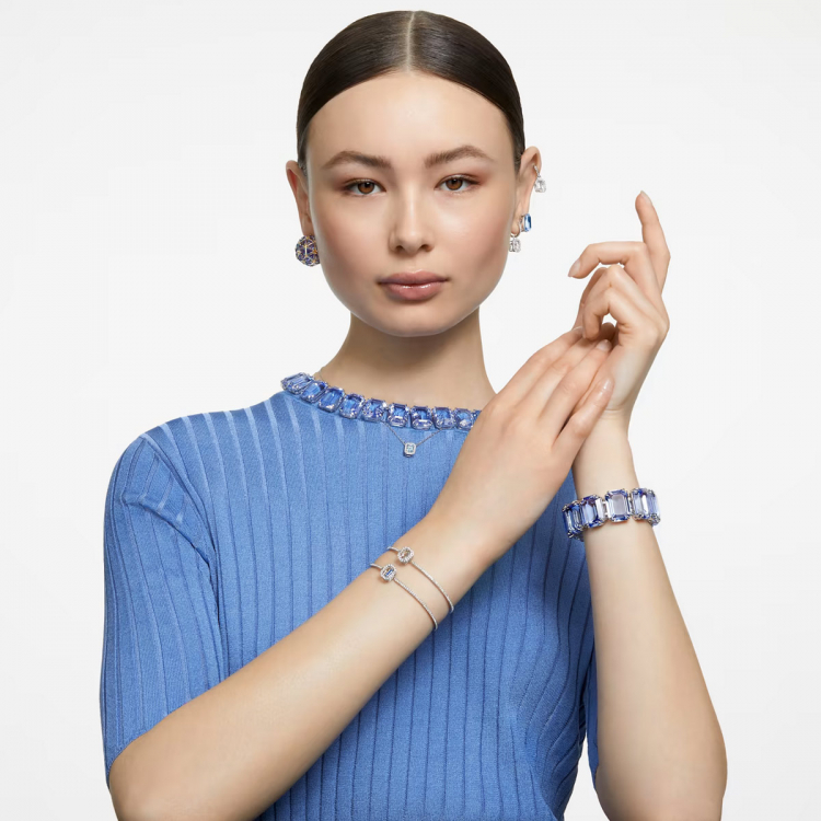 Swarovski Millenia Drop Ohrhänger Oktagon Schliff Weiss - 5638495 ...