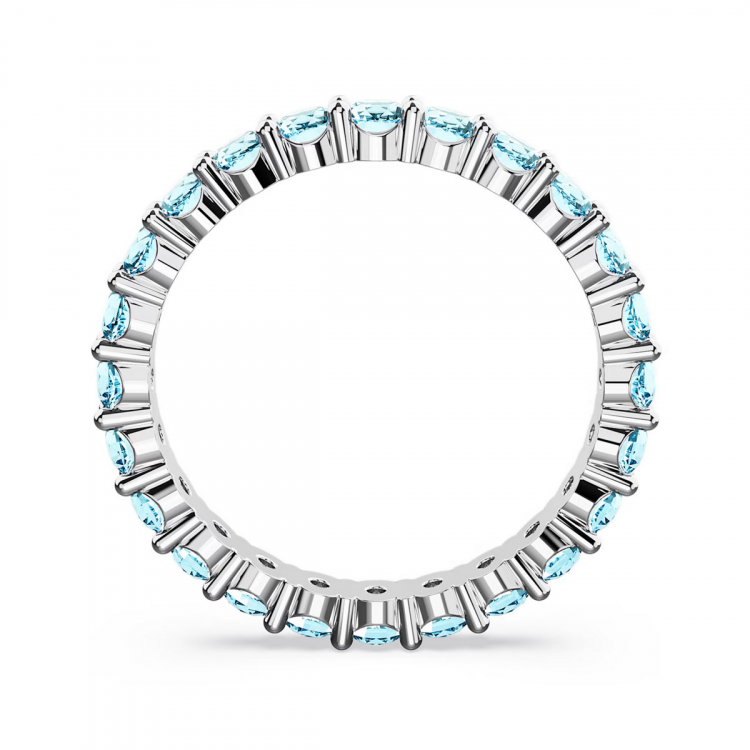 Swarovski Matrix Ring Rundschliff Blau - Helen Kirchhofer