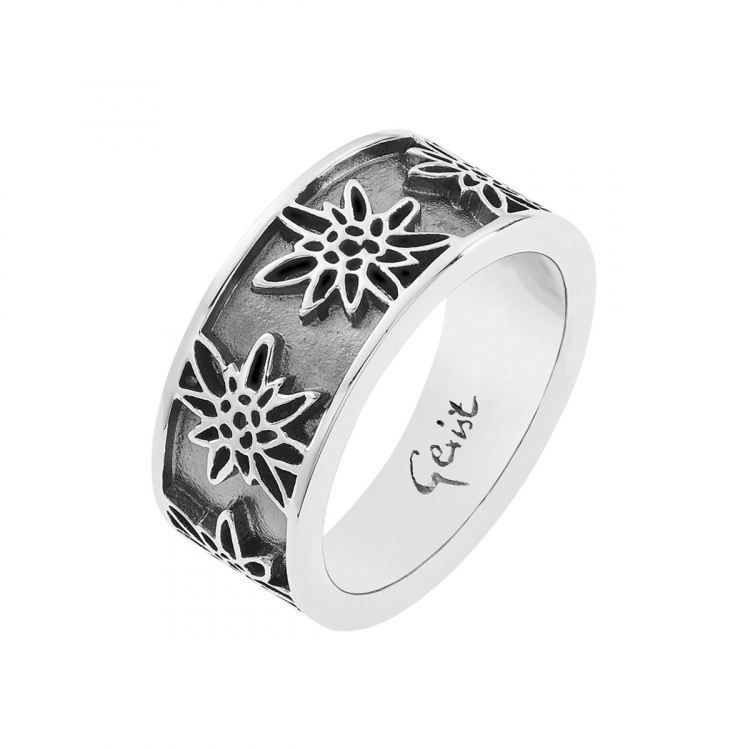 Gexist Swiss Edelweiss Ring Edelweiss - R 7003 - Helen Kirchhofer