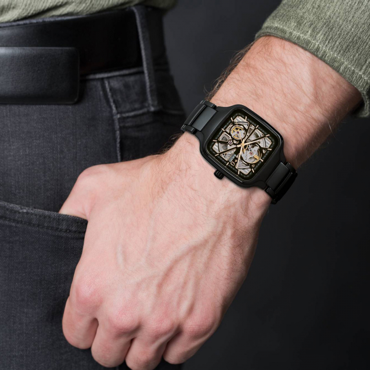 Rado True Square Automatic Open Heart - R27086162 - Helen Kirchhofer