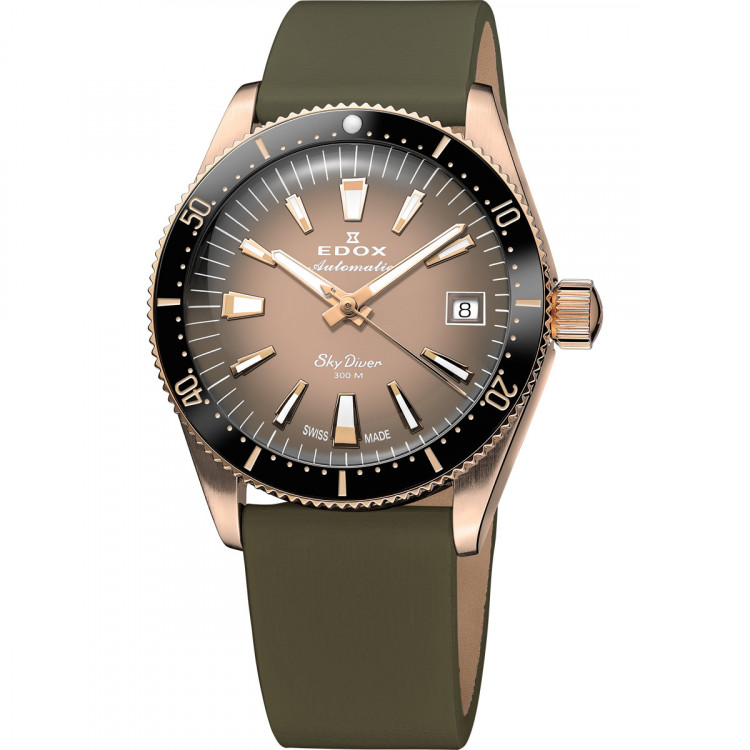 Edox SkyDiver 38 Date Automatic Limited Edition - 80131 37RNC VDBEI ...
