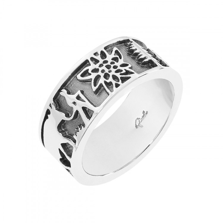 Gexist Swiss Edelweiss Ring Edelweiss Senn & Kühen - R 7000 - Helen ...