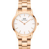 Daniel Wellington Iconic Link White Silver - Helen Kirchhofer